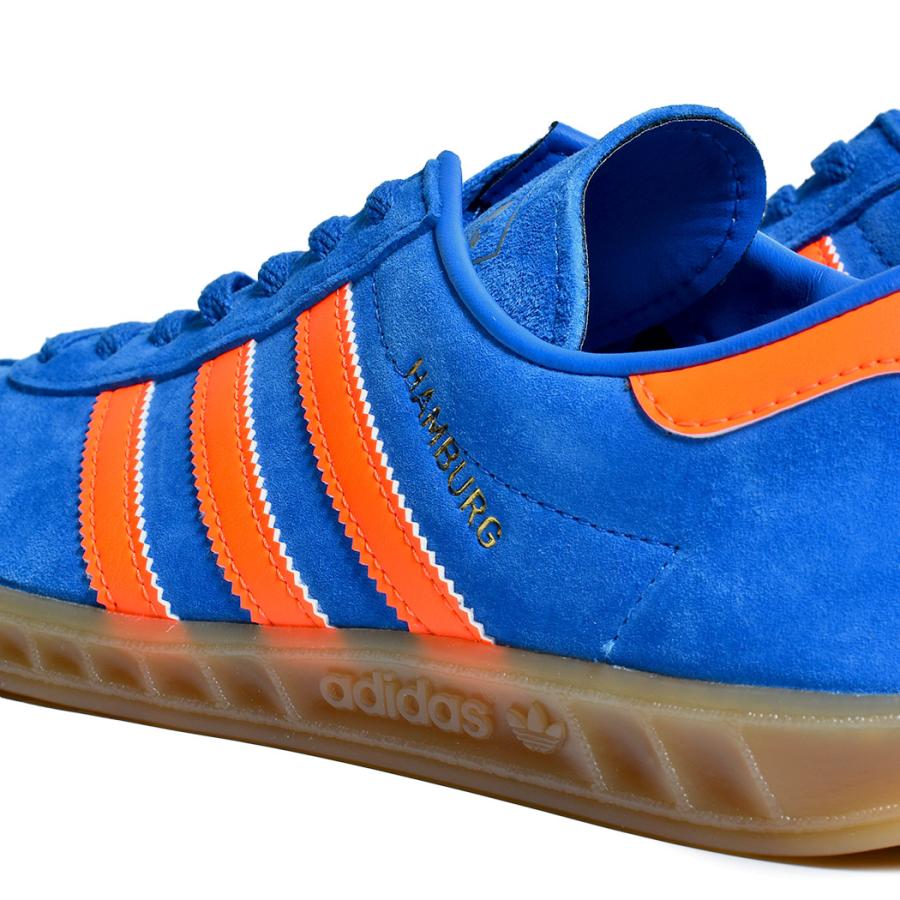 adidas HAMBURG W "BLUE BIRD/SOLAR ORANGE/GUM" アディダス ハンブルク スニーカー ( ハンバーグ ...