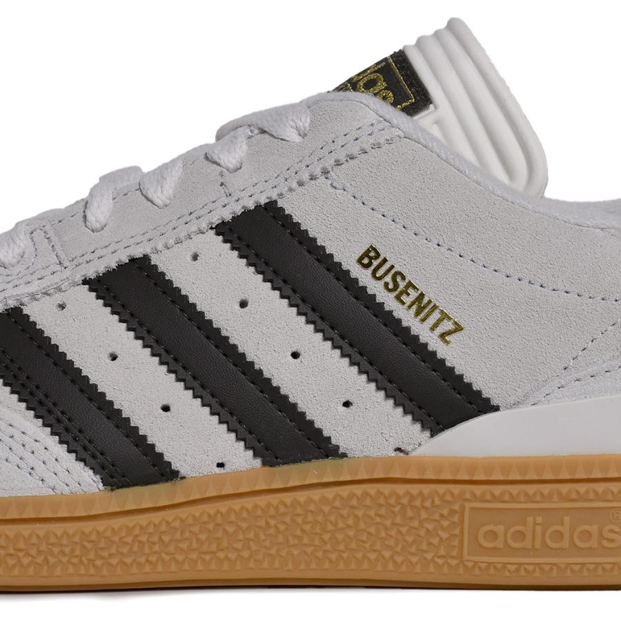 adidas SB アディダス ブセニツ スニーカー BUSENITZ "WHITE BLACK" ( スケート SKATE グレー 白 ...