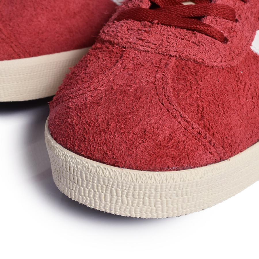 adidas アディダス ガゼル スニーカー GAZELLE "TEAM VICTORY RED" ( ガッツレー 赤 レッド 白 ホワイト ...