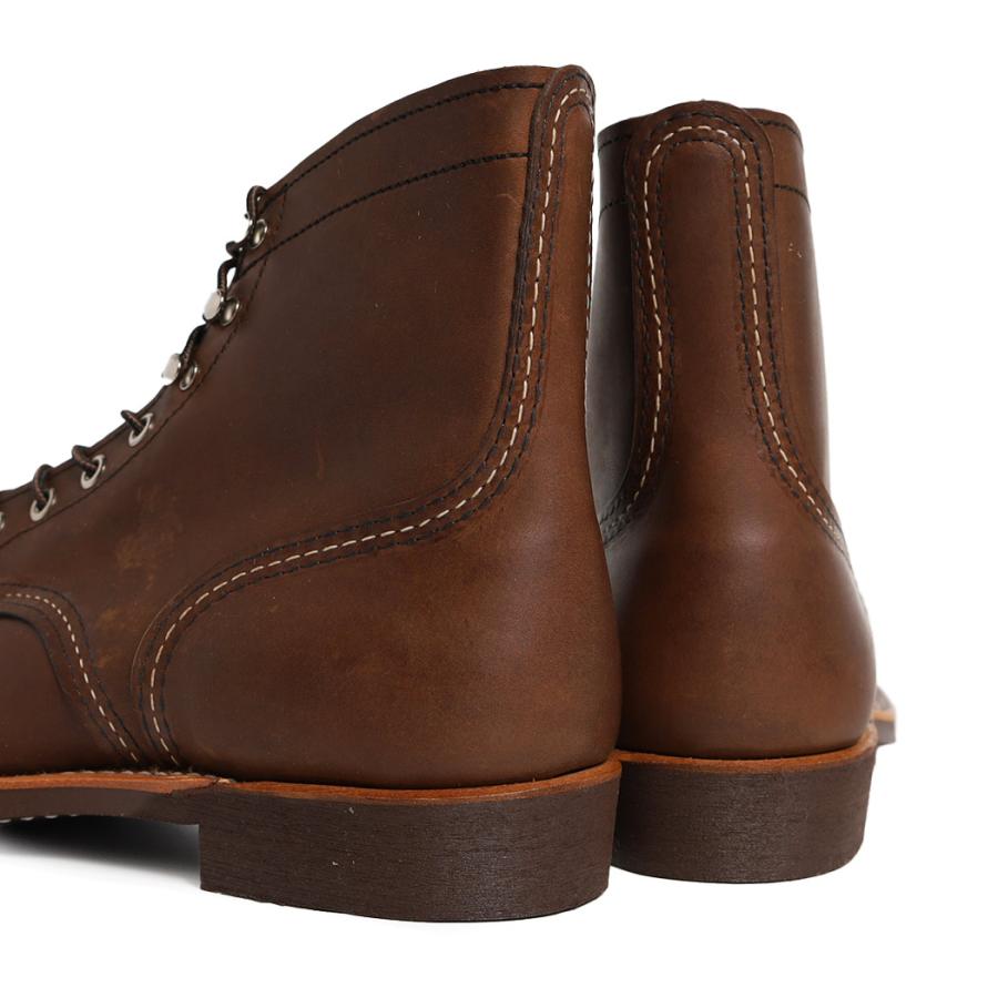 RED WING レッドウィング アイロン レンジャー ブーツ IRON RANGER AMBER HARNESS ( USA製 茶色 ...