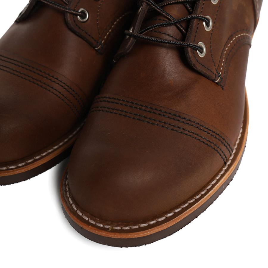 RED WING レッドウィング アイロン レンジャー ブーツ IRON RANGER AMBER HARNESS ( USA製 茶色 ...