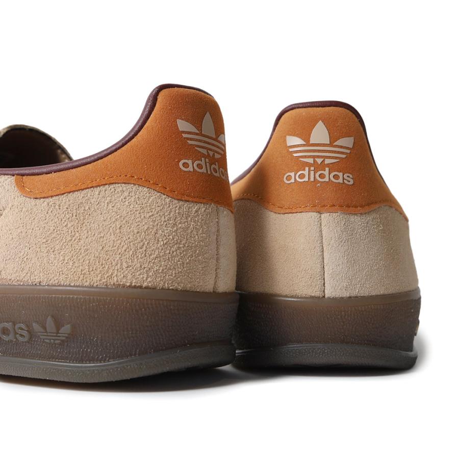 adidas アディダス ガゼル インドア スニーカー GAZELLE INDOOR WARM SANDSTONE ( ガッツレー 茶色 ...