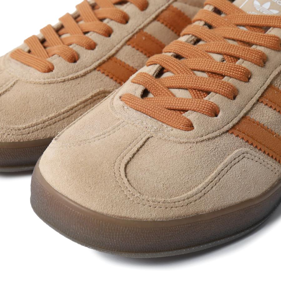 adidas アディダス ガゼル インドア スニーカー GAZELLE INDOOR WARM SANDSTONE ( ガッツレー 茶色 ...