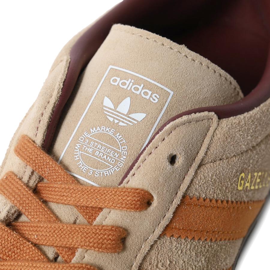 adidas アディダス ガゼル インドア スニーカー GAZELLE INDOOR WARM SANDSTONE ( ガッツレー 茶色 ...