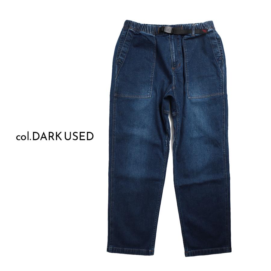 GRAMICCI グラミチ ストレッチデニム ルーズ テーパード パンツ STRETCH DENIM LOOSE TAPERED RIDGE PANT ズボン ジーンズ G5SU-P083 ...