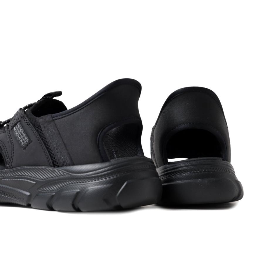 SKECHERS スケッチャーズ リヴォルテッド メリック サンダル REVOLTED SS MERRICK BLACK ( スリップインズ ...