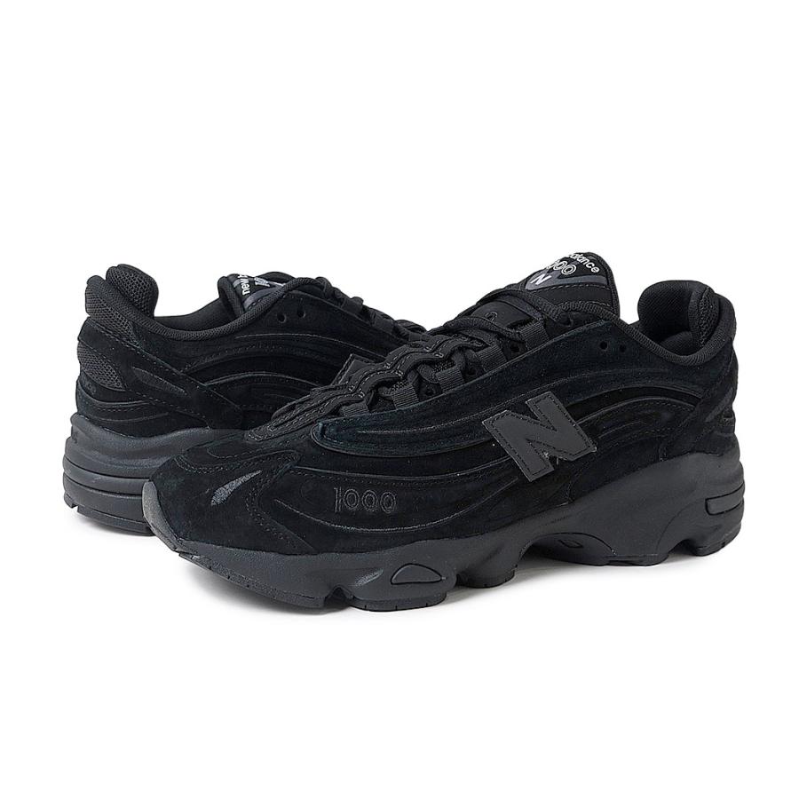 New Balance NEW BALANCE ニューバランス 1000 スニーカー M1000LA BLACK SUEDE ( D 黒 ...