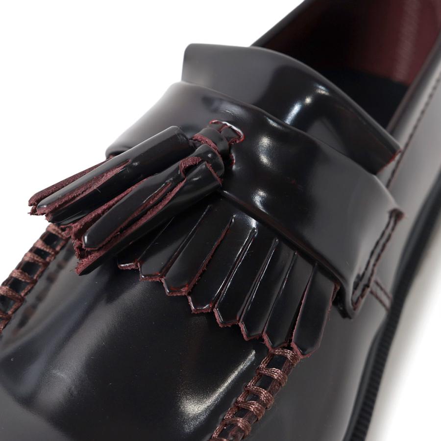 Dr.Martens ドクターマーチン アドリアン ローファー レザー シューズ ADRIAN LOAFER CHERRY RED ( 厚底 ...