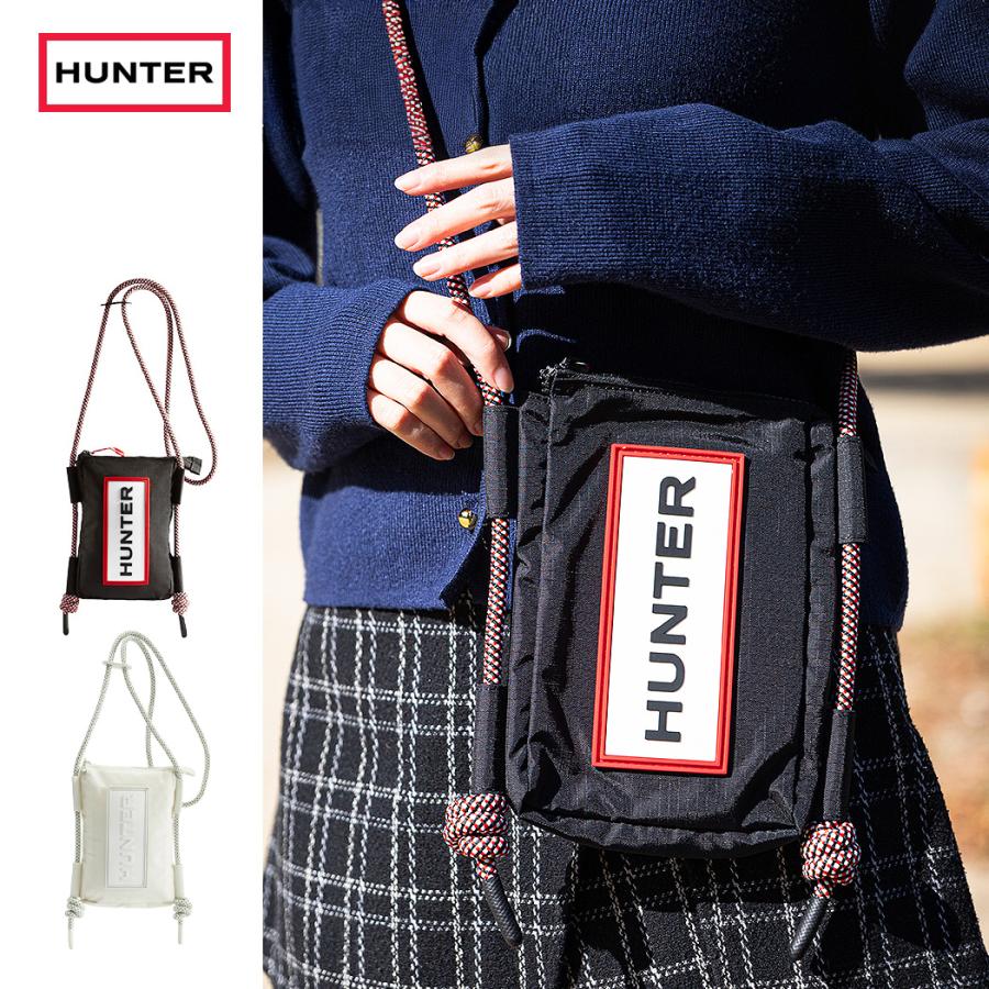 HUNTER ハンター ポーチ バッグ ショルダーバッグ トラベル リップストップ フォン TRAVEL RIPSTOP PHONE ...