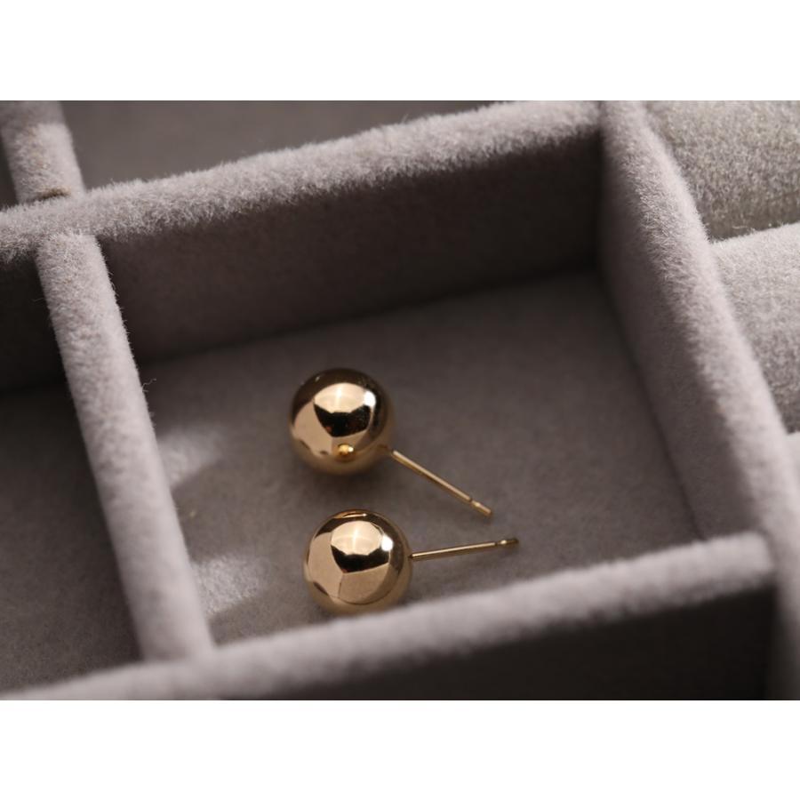 K18 7mm 7ミリ 丸玉ピアス セカンドピアス 職場 ピアス オフィスカジュアル (18金、18k、ゴールド製) 上品 フォーマル 誕生日プレゼント 女性 アクセサリー シン ...