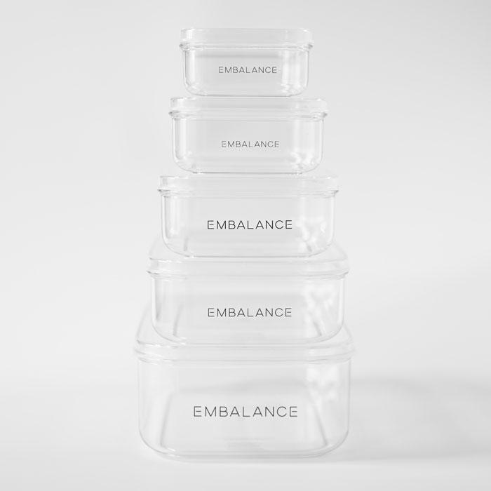 EMBALANCE CLEAR CONTAINER（エンバランス クリアコンテナ） XS／380ml : 00701848 : プレマシャンティ - 通販 - Yahoo!ショッピング
