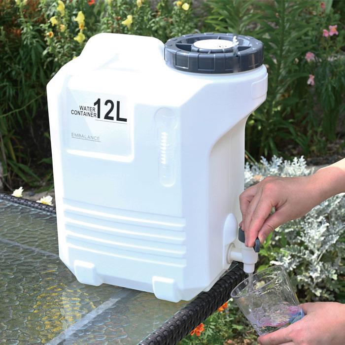 EMBALANCE WATER CONTAINER（旧 エンバランス 水タンク） 12L（グレー） : プレマシャンティ - 通販 ...