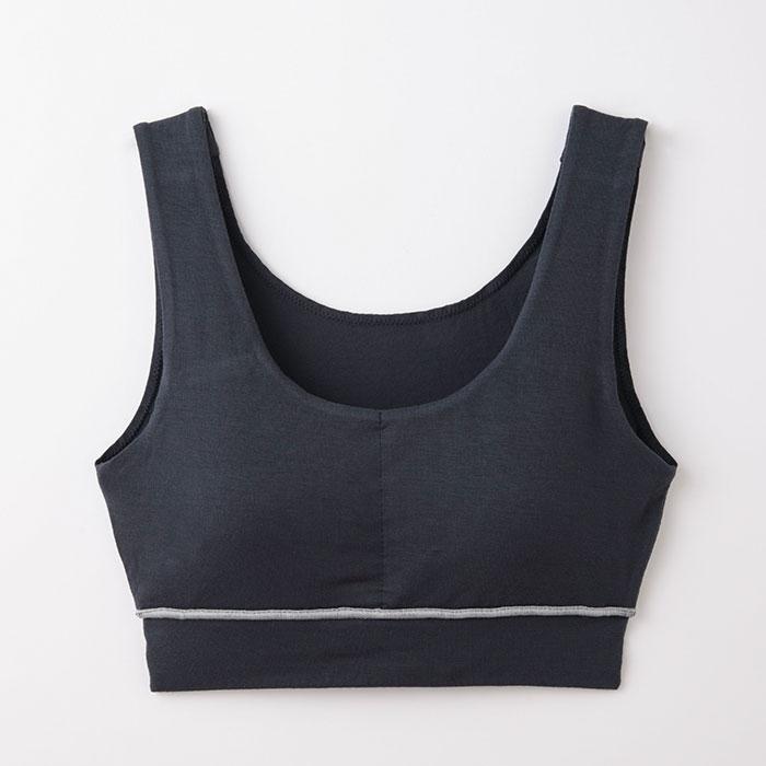 竹布-TAKEFU- コンフォートソフトブラ スモーキーネイビー／Mサイズ : プレマシャンティ - 通販 - Yahoo!ショッピング