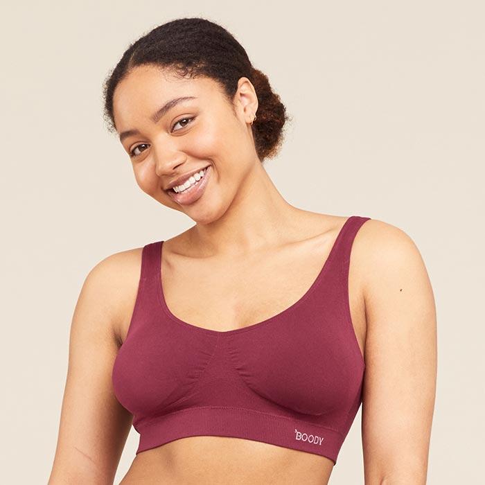 BOODY（ブーディ） パッド付ブラ レディース プラムL : プレマシャンティ - 通販 - Yahoo!ショッピング