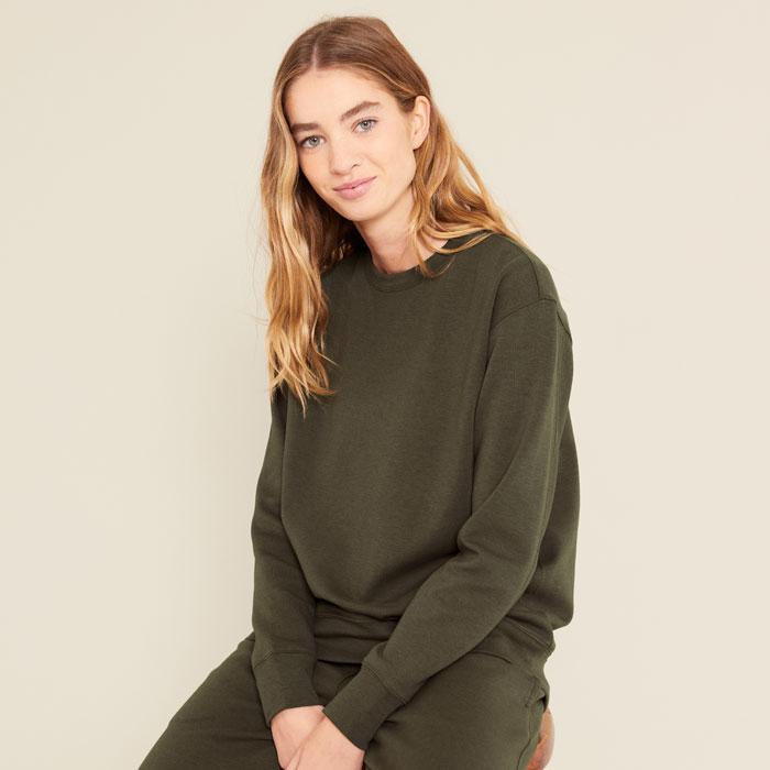 BOODY（ブーディ） ユニセックス クルーネックセーター オリーブ XS : プレマシャンティ - 通販 - Yahoo!ショッピング