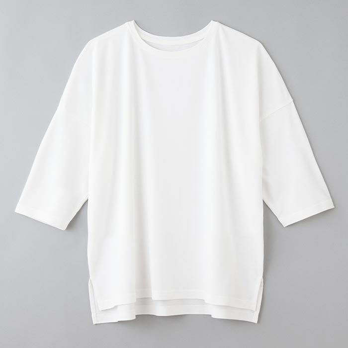 竹布-TAKEFU- リラックスTシャツ オフホワイト／M-Lサイズ : プレマシャンティ - 通販 - Yahoo!ショッピング