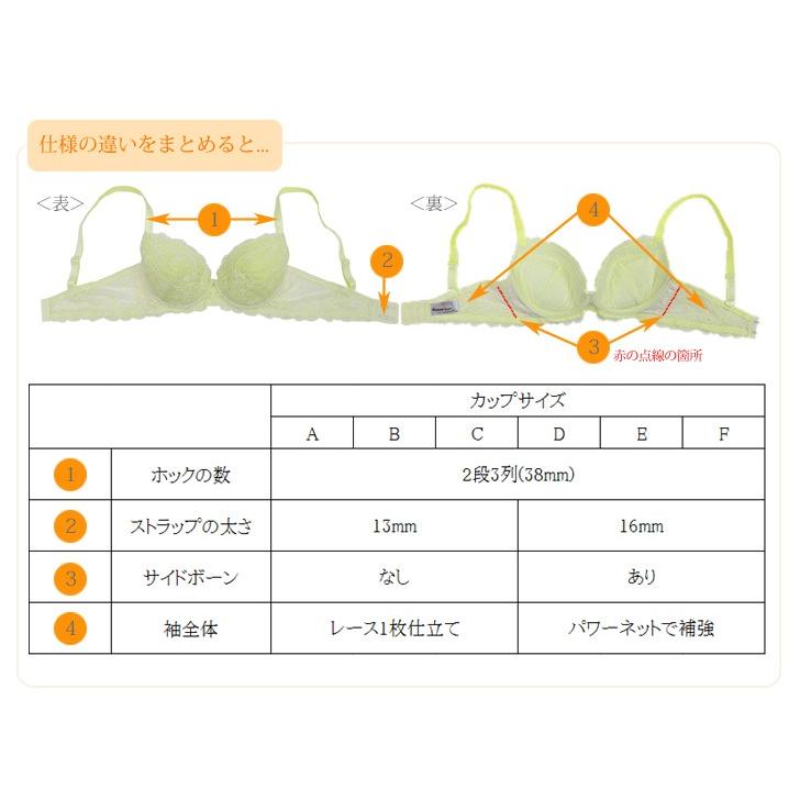 Premier フルカップブラジャー ぶら レース 育乳 A70 A75 B65 B70 B75 C70 C75 D70 D75 D80 E70 E75 E80 F70 F75 F80 黒 ...