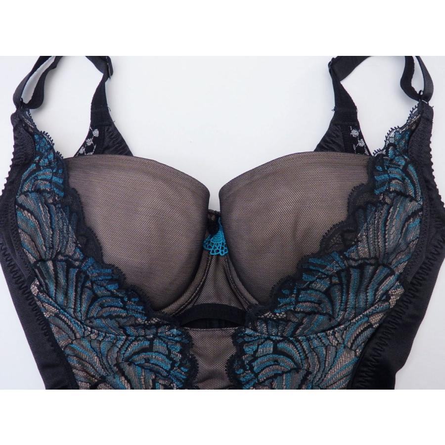 MARUKO マルコ カリーユ ロングブラジャー D65 メールブルー 補正 : GRAXIA ヤフーショッピング店 - 通販 - Yahoo!ショッピング