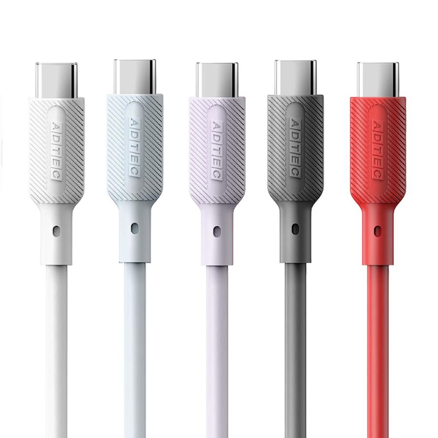 ADTEC アドテック Type-C to C ケーブル 1.0m APC-V1010SCC-U2【100W/USB2.0/480Mbps】 : プレミアムショップ - 通販 - Yahoo ...