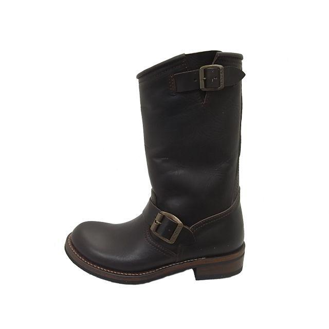 EVOLUTION SENDRA 2944(W) MARRON センドラ ウィメンズ 10インチ エンジニア ブーツ : Premium ...