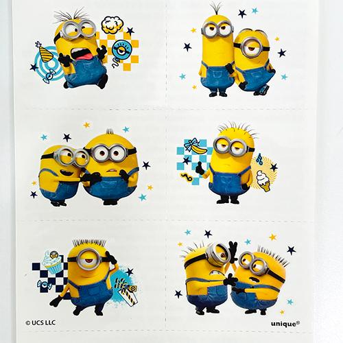 ミニオン ( フィーバー ) タトゥーシール 24枚入り 16032 MINIONS タトゥーステッカー キッズタトゥー TATTOOS 子供用 キッズ : Pretzel-net Yahoo ...