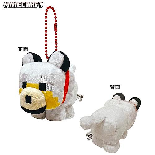 マインクラフト ボールチェーンマスコット ( オオカミ ) 16821 マイクラ グッズ Minecraft ゲーム キャラクター ぬいぐるみ ケイカンパニー MCT-BM3-OK ...