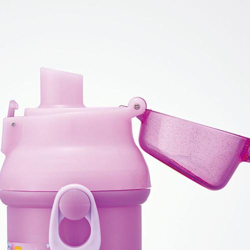 スケーター ラプンツェル 水筒 抗菌 直のみ ワンタッチ 480ml ( 24 ) 18494 プラボトル ショルダー付き ダイレクト 軽量 食洗機可 disney princess ...