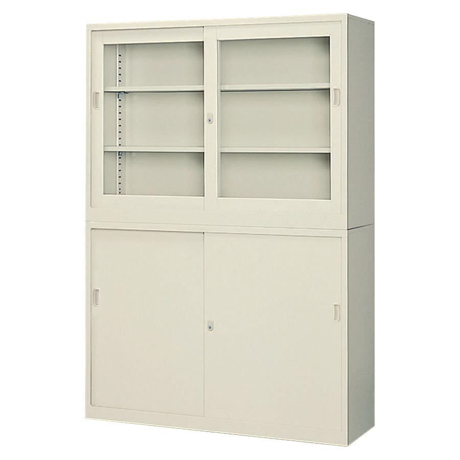 ガラス引違い書庫 G-43SG G-43SSセット インテリア オフィス家具 キャビネット 鍵付き カギ付き 送料無料 事務所 学校 会社 保管庫 : オフィス家具販売プライスワン - 通販 ...