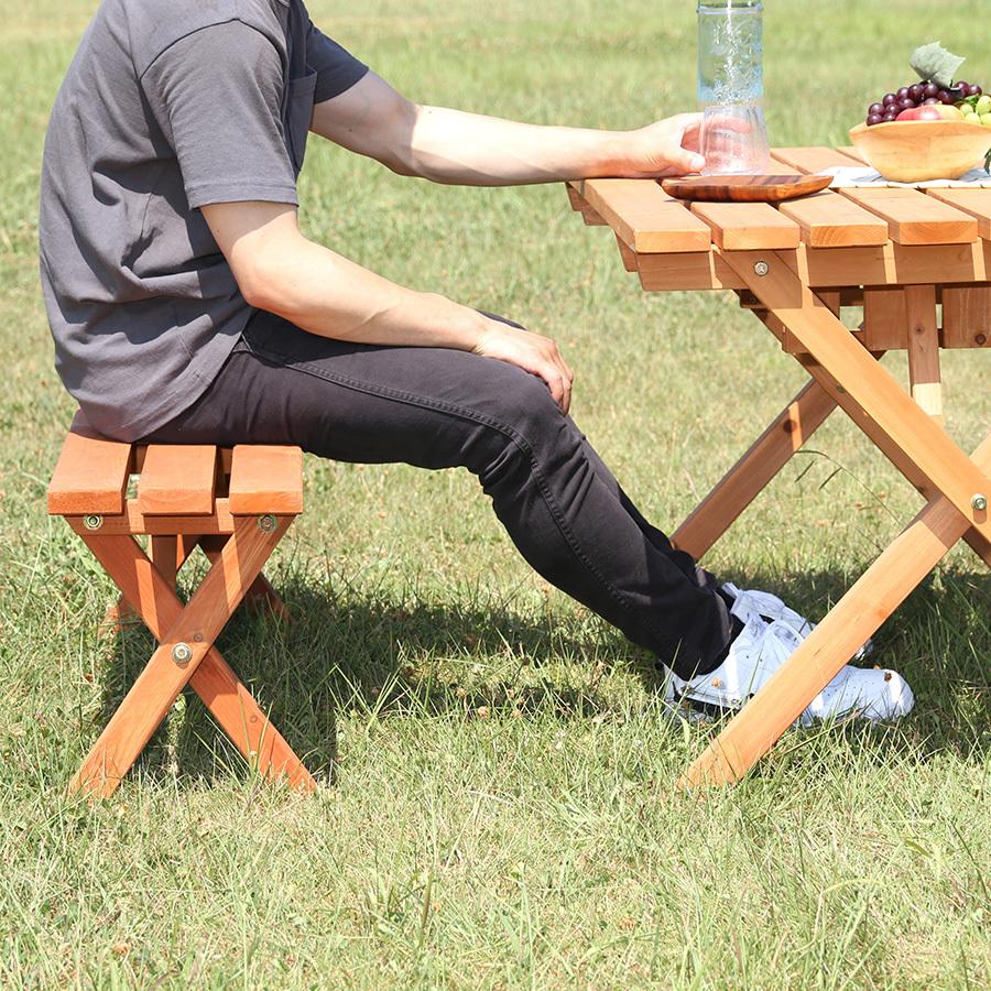 BBQテーブル＆ベンチ3点セット SD09-1032 杉材 コンロスペース付き 天然木製 アウトドア BBQ ガーデンテーブル ベンチ パラソル穴付き : sd09-1032-1565 ...