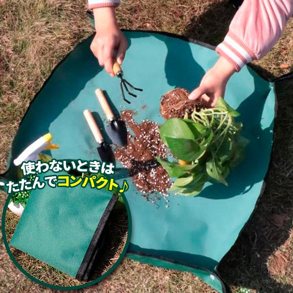 園芸シート 厚手 緑100x100 80x80 防水 シート 植え替え ガーデニングトレーシート 大 ガーデニングシート 庭仕事 寄せ植え ギフト サニーシート 母の日 : プライスバリュー ...