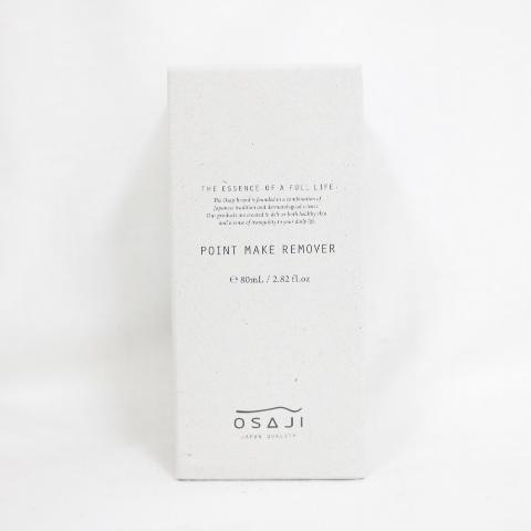 OSAJI オサジ ポイント メイクリムーバー 80mL クレンジング 目元用 : プライスラボ ヤフー店 - 通販 - Yahoo!ショッピング