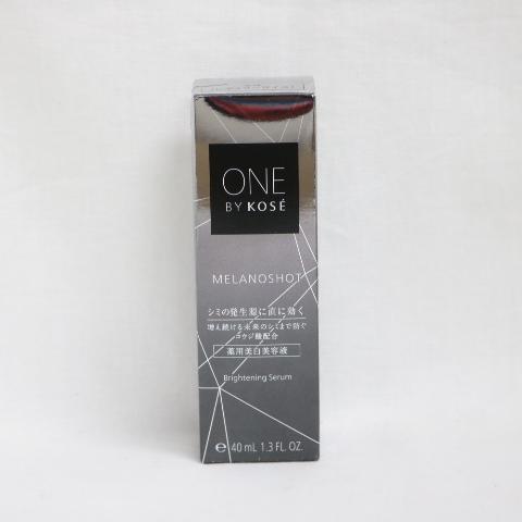 ONE BY KOSE メラノショットW 40mL 薬用美白美容液 本体(レギュラーサイズ) ワンバイコーセー : プライスラボ ヤフー店 - 通販 - Yahoo!ショッピング