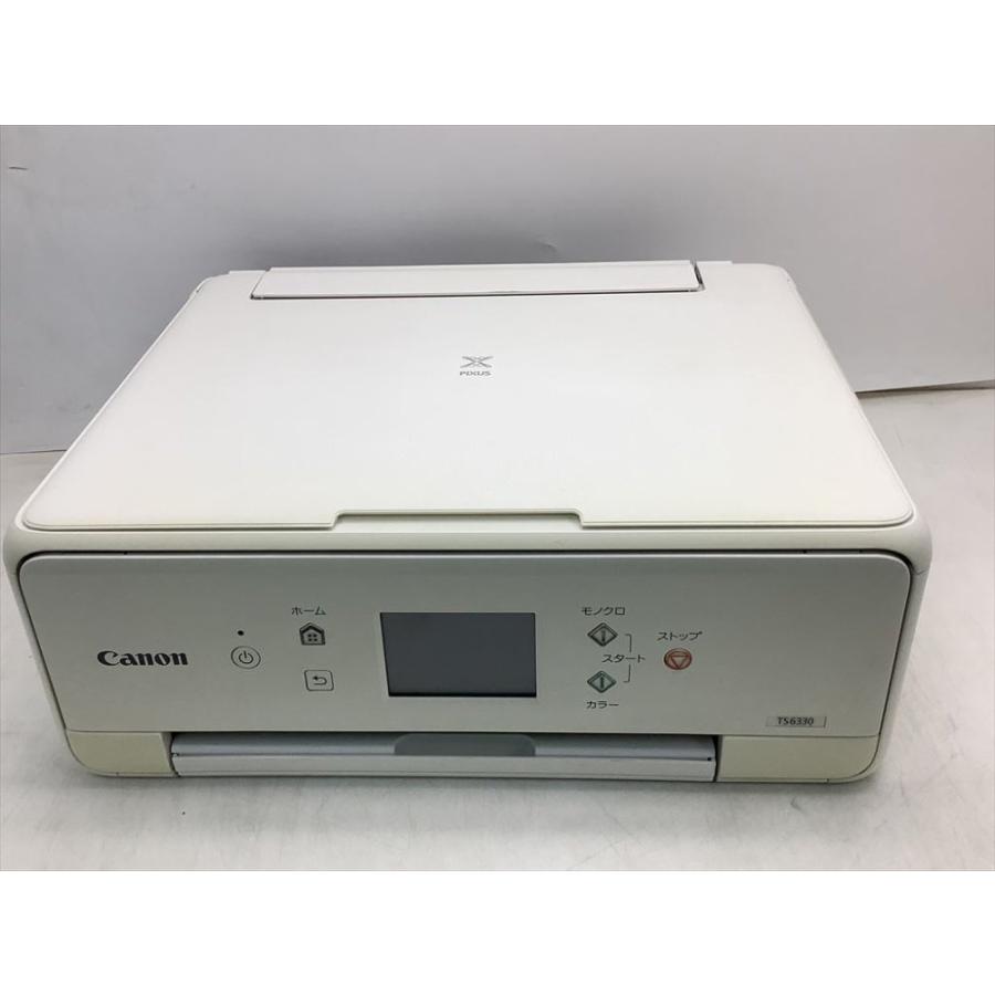 Canon プリンター A4インクジェット複合機 PIXUS TS6330 ホワイト 2019年モデル 5色・独立型・対応インクBCI-380/381シリーズ : 3324-011066 ...