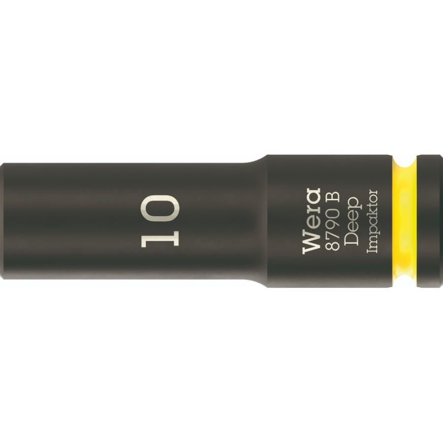 Wera WERA ヴェラ 8789 B インパクター ディープソケット 10mm 8790 Impaktor Deep 10,0 (型番 ...
