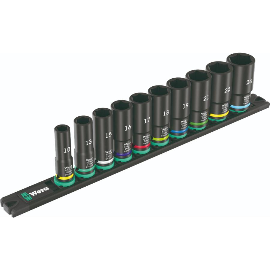 Wera WERA ヴェラ 8789 B インパクター ディープソケットセット 1 8790 Impaktor Deep Set (型番 ...