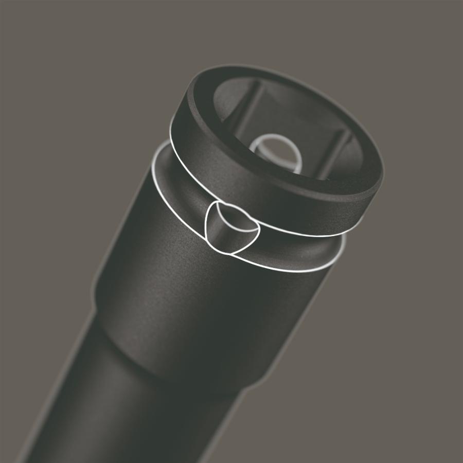 Wera WERA ヴェラ 8789 B マグネティックレール インパクター ディープソケットセット 1 9660 Magnetic rail ...