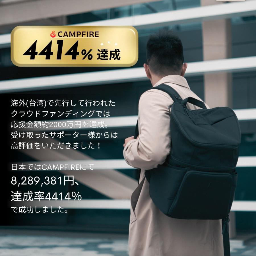 2階建てバックパック SPACEFOLD 20L Dauson lab. おしゃれ ママ 2階建てバックパック SPACEFOLD 20L Dauson lab. おしゃれ ママ
