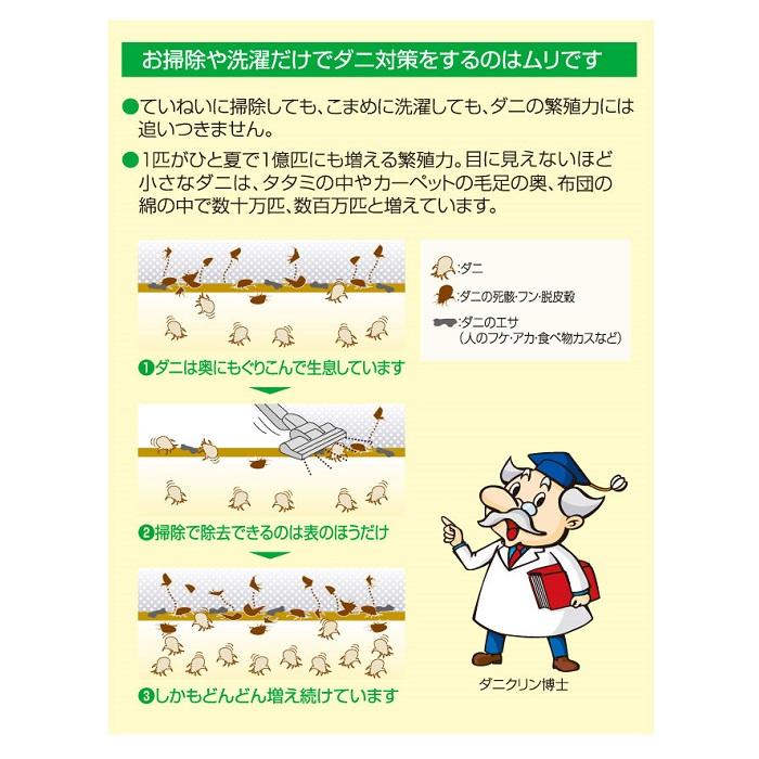 ダニ対策 ダニ退治 ダニクリン Wケア 詰替え用 230ml×24袋 UYEKI アトピー ハウスダスト 除菌 : プライムケア - 通販 - Yahoo!ショッピング