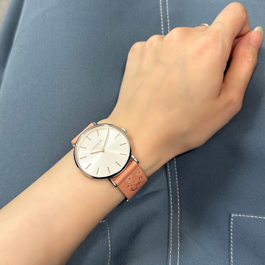 COACH（コーチ） 女性 ギフト 腕時計 手表 レディース 革ベルト 10代 20代 誕生日 クリスマス プレゼント 爆買 : プライム ...