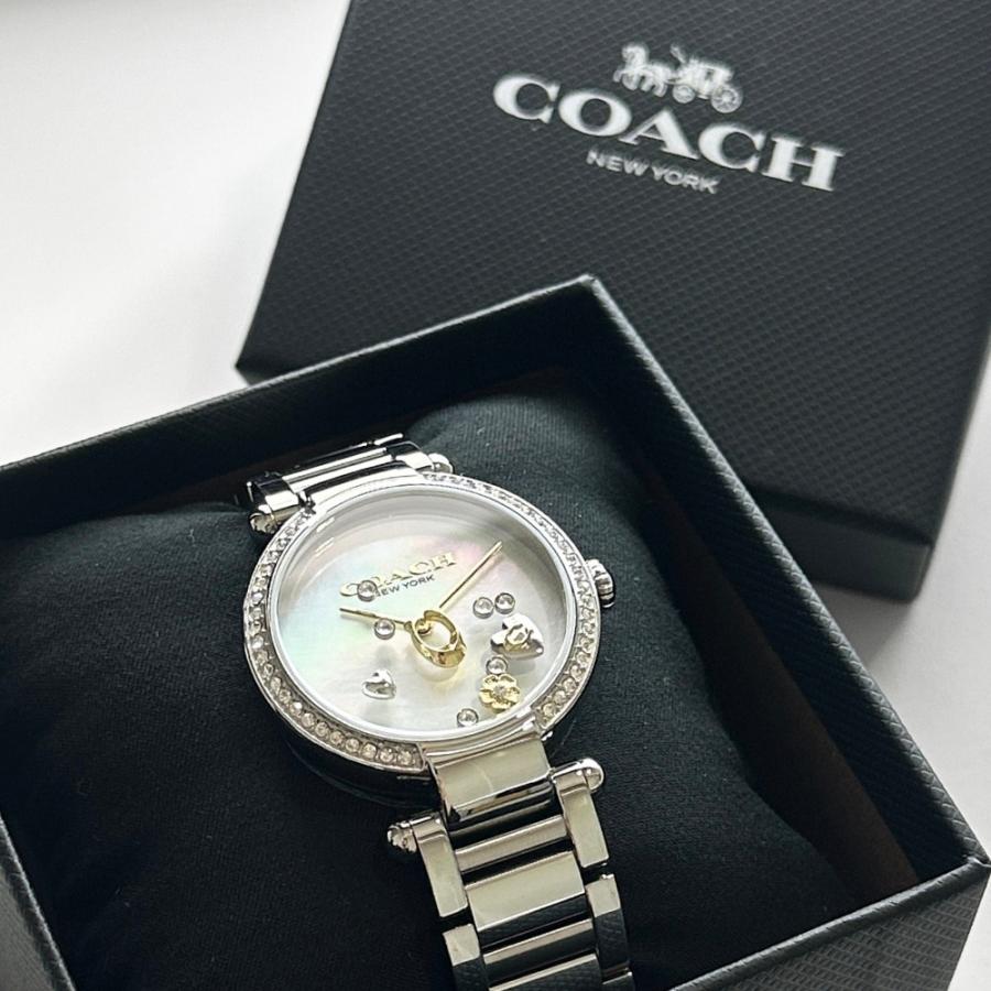 COACH（コーチ） 腕時計 正規品 5年保証 ショッパー付き レディース キャリー ブレスレット 高校生 大学生 女性 クリスマス ...