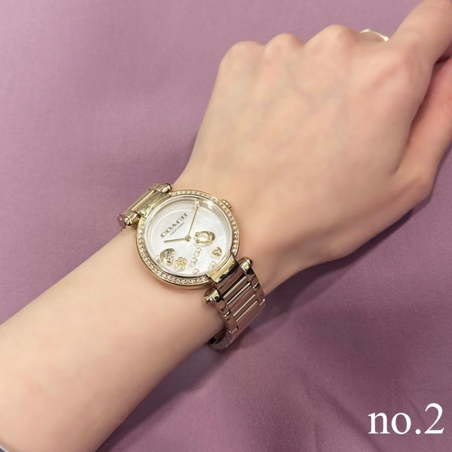 COACH（コーチ） 腕時計 正規品 5年保証 ショッパー付き レディース キャリー ブレスレット 高校生 大学生 女性 クリスマス ...