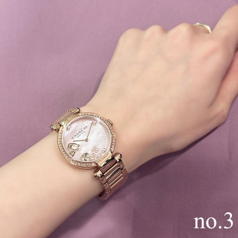 COACH（コーチ） 腕時計 正規品 5年保証 ショッパー付き レディース キャリー ブレスレット 高校生 大学生 女性 クリスマス ...
