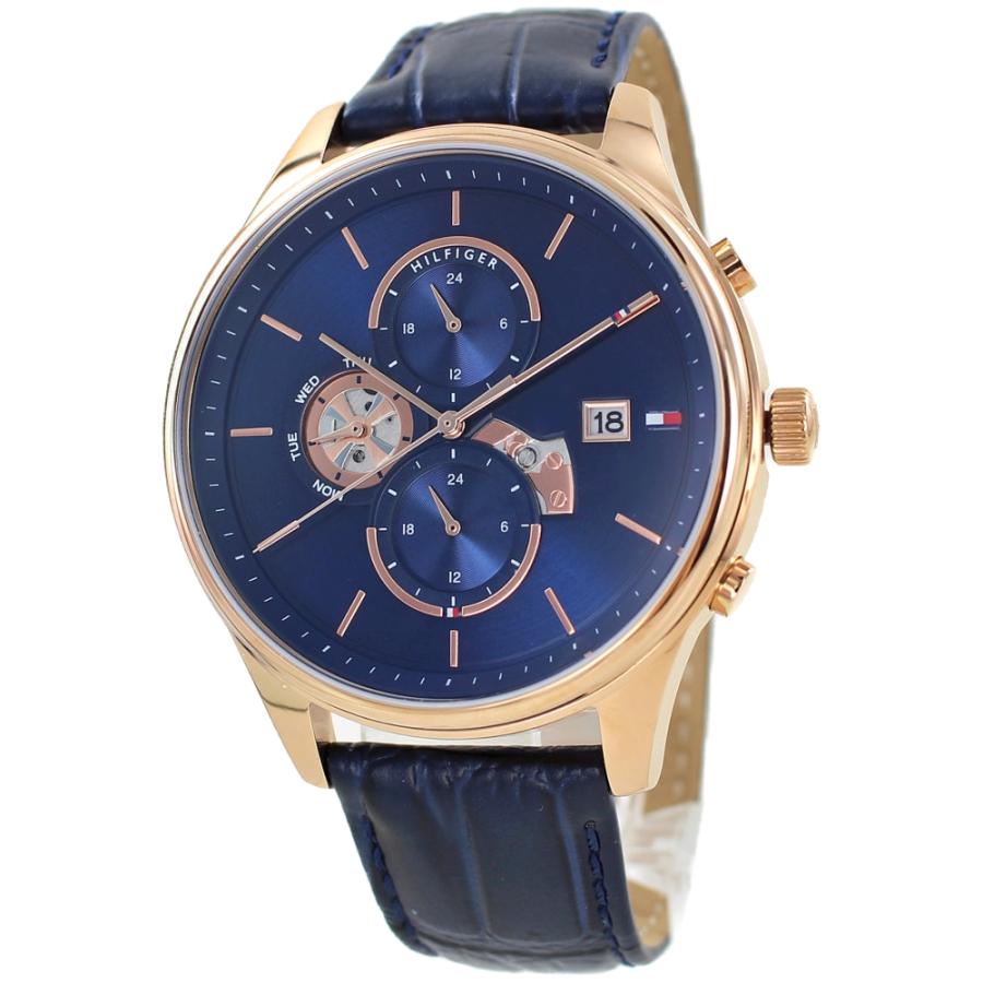 TOMMY HILFIGER 腕時計 メンズ 革ベルト トミーヒルフィガー 男性 ギフト 誕生日プレゼント 誕生日 プレゼント 卒業 入学 お ...