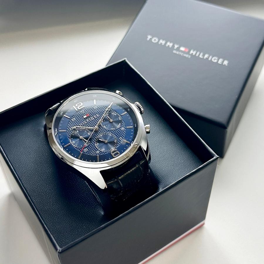 TOMMY HILFIGER 腕時計 メンズ トミーヒルフィガー 革ベルト ブランド メンズ腕時計 アナログ腕時計 仕事用 男性 プレゼント ...