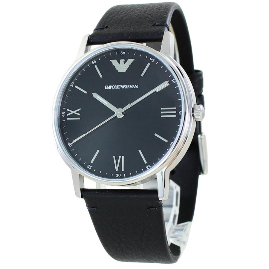 特典付き エンポリオアルマーニ メンズ KAPPA ブラック AR11013 腕時計 卒業 入学 お祝い :AR11013:プライムウォッチ ...
