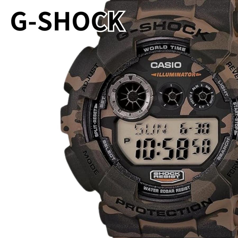 G-SHOCK カシオ ジーショック 腕時計 メンズ カモフラージュ 迷彩柄 デジタル GD-120CM-5 ランキング お祝い : プライムウォッチ - 通販 - Yahoo!ショッピング