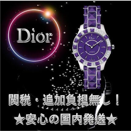 Dior ディオール クリスタル 38mm withダイアモンド レディース腕時計 :YBU-20211212145341-67yu ...