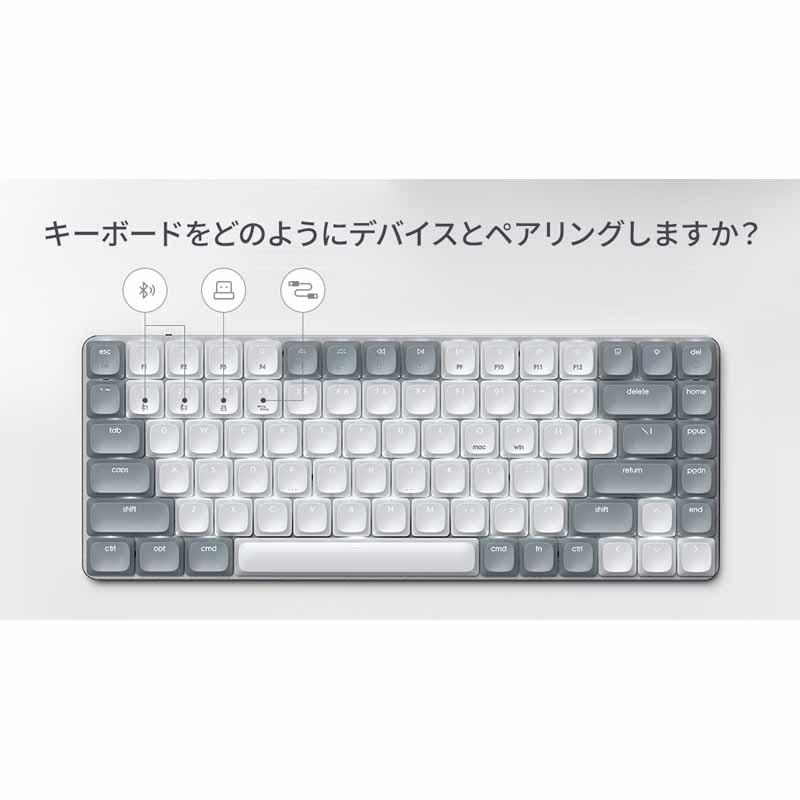 SATECHI Satechi SM1 Slim Mechanical Backlit Bluetooth Keyboard US Layout キーボード 英語配列 全2色 PST-KSM1 ...