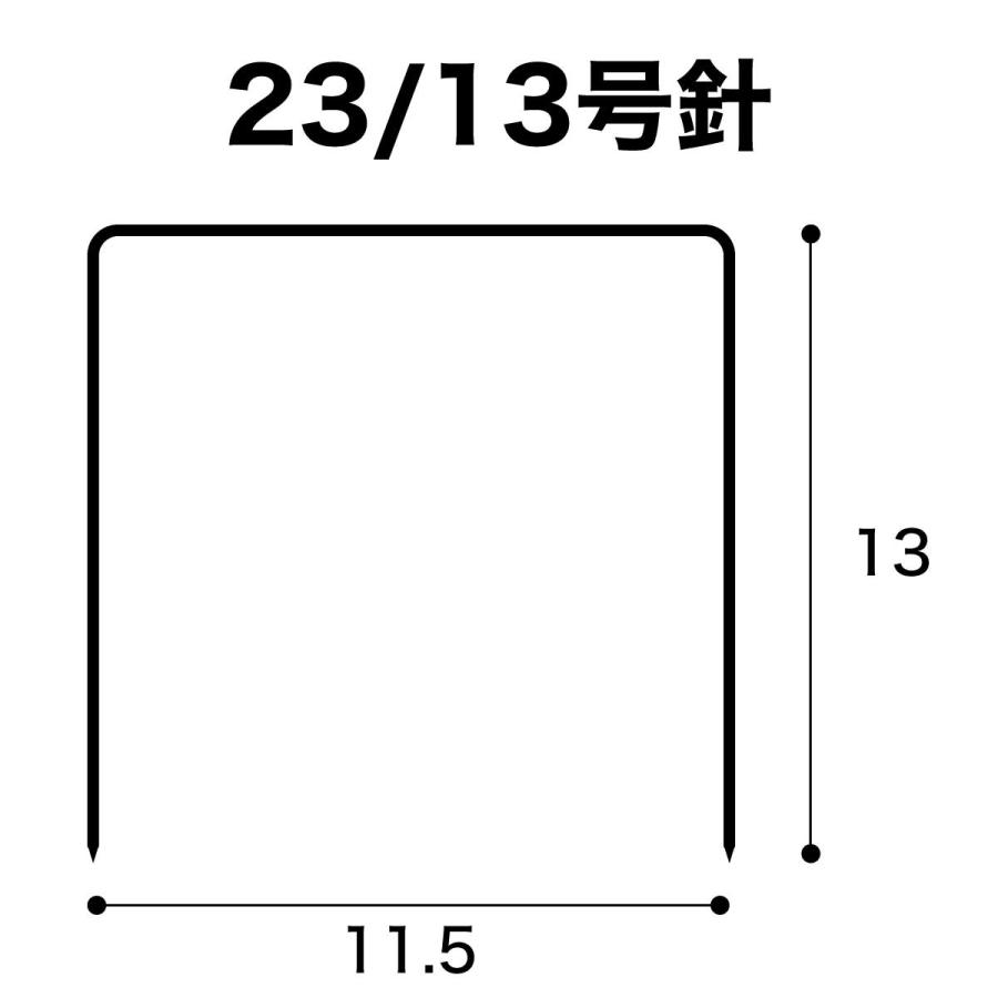 KOKUYO [コクヨ] 5箱セット ホッチキス 針 23/13号U針 SL-32N ステープル針 23 13 大きめサイズ : Print ...