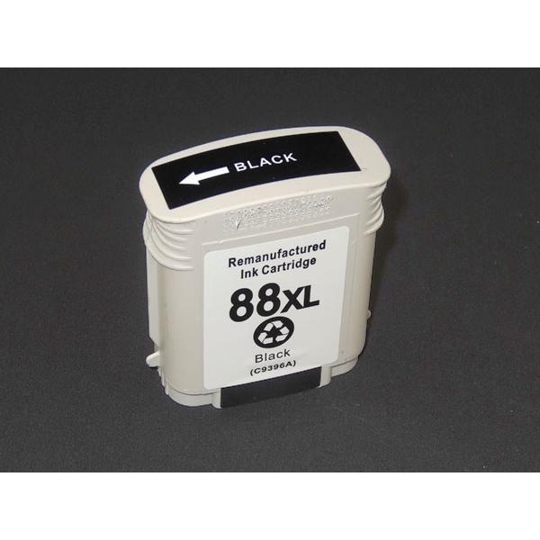 日本HP C9396A (C9385A) HP用 HP88 リサイクルインクカートリッジ ブラック Officejet Pro K550 ...